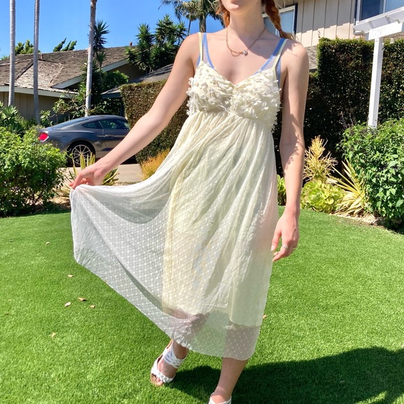 Intimates & Sleepwear | Precious Pastel Yellow Night Gown | Poshmark